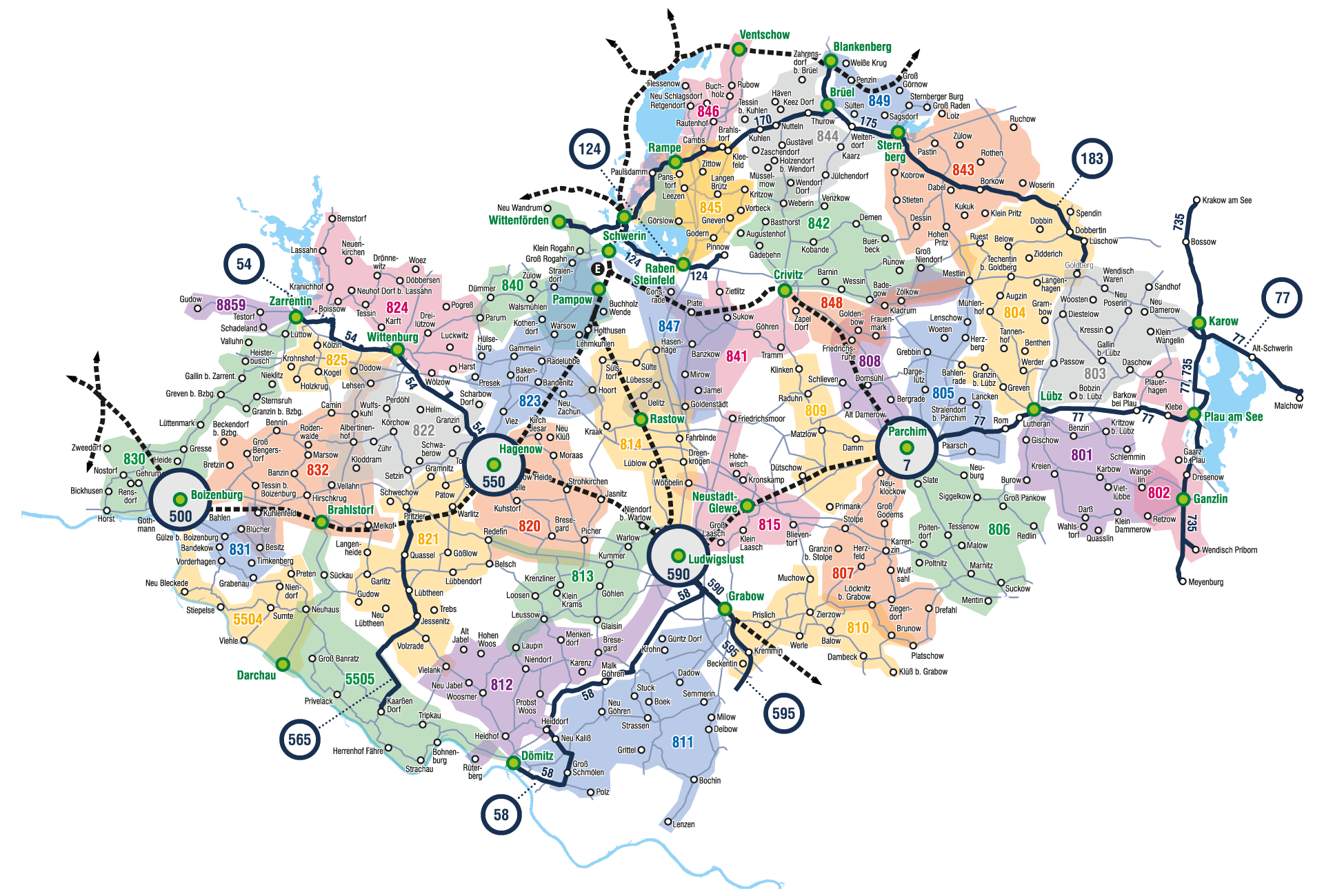 Rufbus bestellen - VLP - Verkehrsgesellschaft Ludwigslust-Parchim mbH